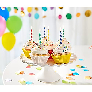 American Greetings Birthday Candles, Small Multicolored Spiral (48-Count)