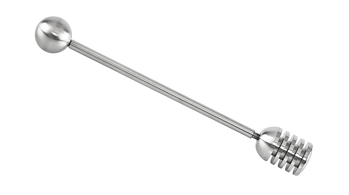 HOME-X Stainless Steel Honey Dipper Wand - Versatile Tool