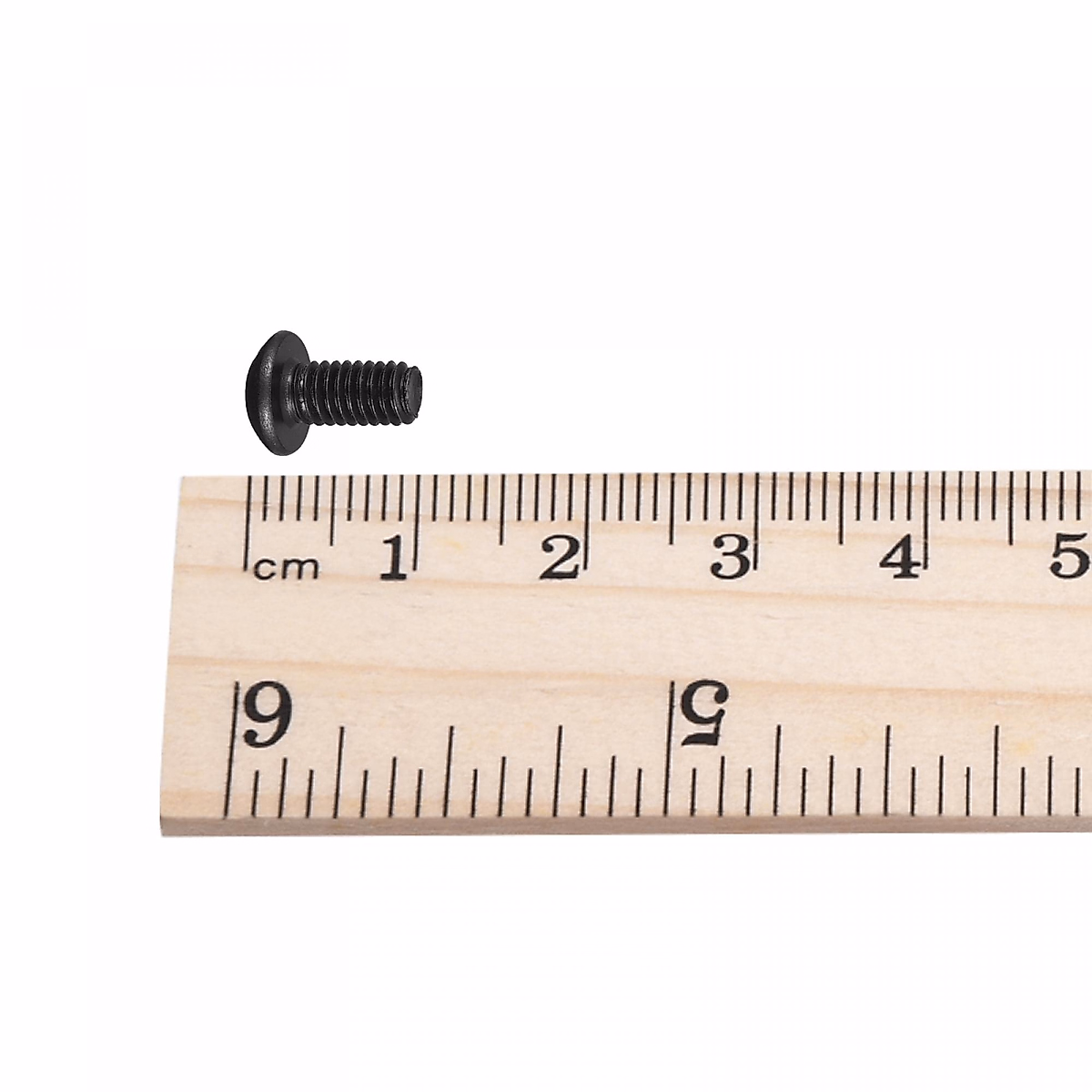 uxcell M4x8mm Hex Socket Button Head Cap Bolts Screws Alloy Steel 100pcs