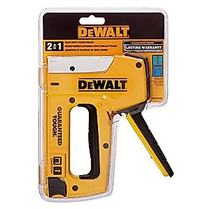 DEWALT - GID-286785 DWHTTR350 Dewalt Heavy-Duty Aluminum Stapler/Brad Nailer , Yellow