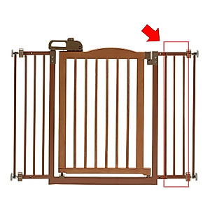 Richell One-Touch Gate II Extension, Origami White (94355)