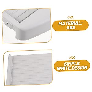 Angoily 1 Set Human Body Desk Keyboard Tray Keyboard Stand Accessories Slide Rail Table Under The Table Keyboard Drawer Keyboard abs Set Desktop Keyboard Holder Drawer Slider