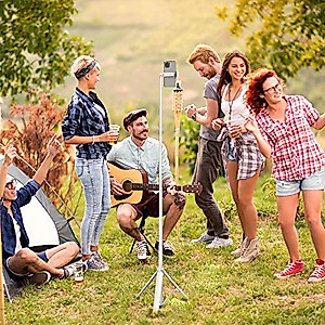 ATUMTEK 51" Selfie Stick Tripod, All in One Extendable Phone Tripod Stand with Bluetooth Remote 360° Rotation for iPhone and Android Phone Selfies, Video Recording, Vlogging, Live Streaming, White