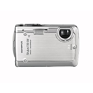 Olympus Stylus 720SW 7.1MP Ultra Slim Digital Camera with 3x Optical Zoom (Silver)