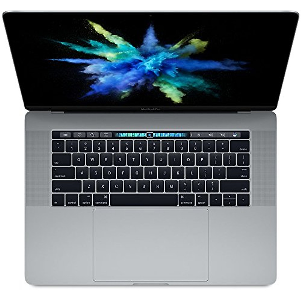 2017 Apple MacBook Pro with Touch Bar 2.8GHz Intel Core i7 (15-inch, 16GB RAM, 512GB SSD Storage) - Space Gray (Renewed)