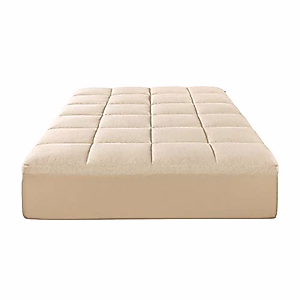 Keetsa 3 Inch Luxury Thick Comfort & Plush Memory Foam Topper Layer, CertiPUR-US Certified Foam, OEKO-100 Certified Linen Blended Fabric, Fiber Quilted Top, Comfort Rejuvenator - Full
