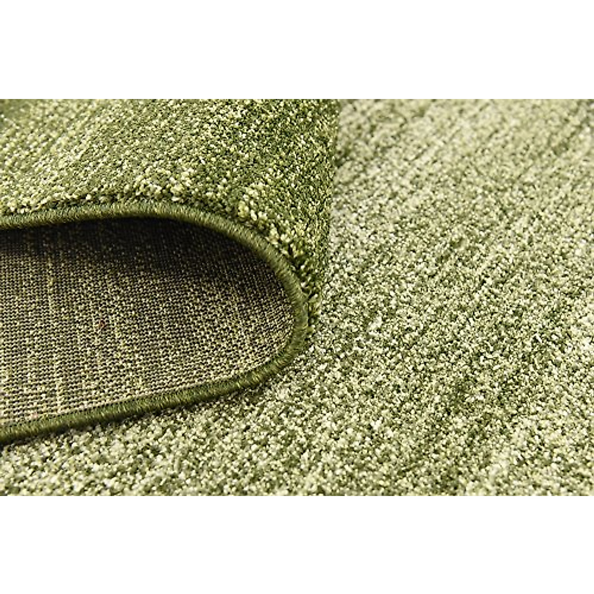 Unique Loom Del Mar Collection Area Rug-Transitional Inspired with Modern Contemporary Design, 6' 0" x 9' 0", Light Green/Beige