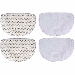 eoocvt 4pcs Mop Pads Replacement for Bissell PowerFresh 1940 Series 1440 1544 1806 2075 Series, Steam Mop Model 19402 19404 19408 19409 1940a 1940f 1940q 1940t 1940w