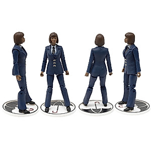 Boss Fight Studio The Umbrella Academy Cha-Cha Action Figure – H.A.C.K.S. Compatible, Highly Articulated Collectible & Customizable Figurine with Interchangeable Parts & Accessories – 1:18