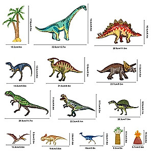 Dinosaur Wall Stickers Decals for Boys Room,Glow in The Dark Dinosaur Wall Decals Ceiling Stickers for Kids Bedroom, Wall Decor Kids Birthday Christmas Gift