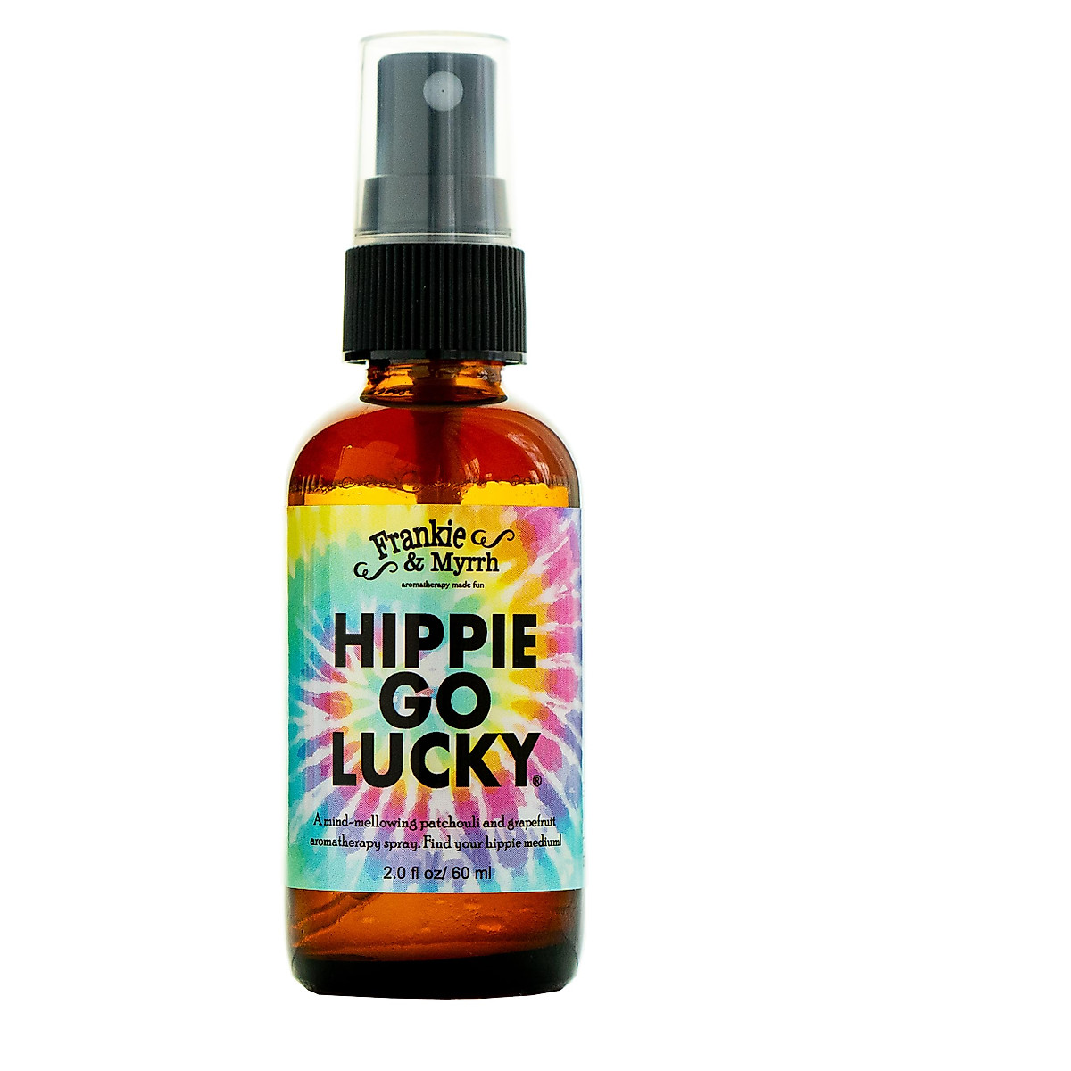 Frankie & Myrrh Hippie Go Lucky 2 Pack | Patchouli Roll-on & Spray | Natural Aromatherapy Combo for Relaxation & Positivity