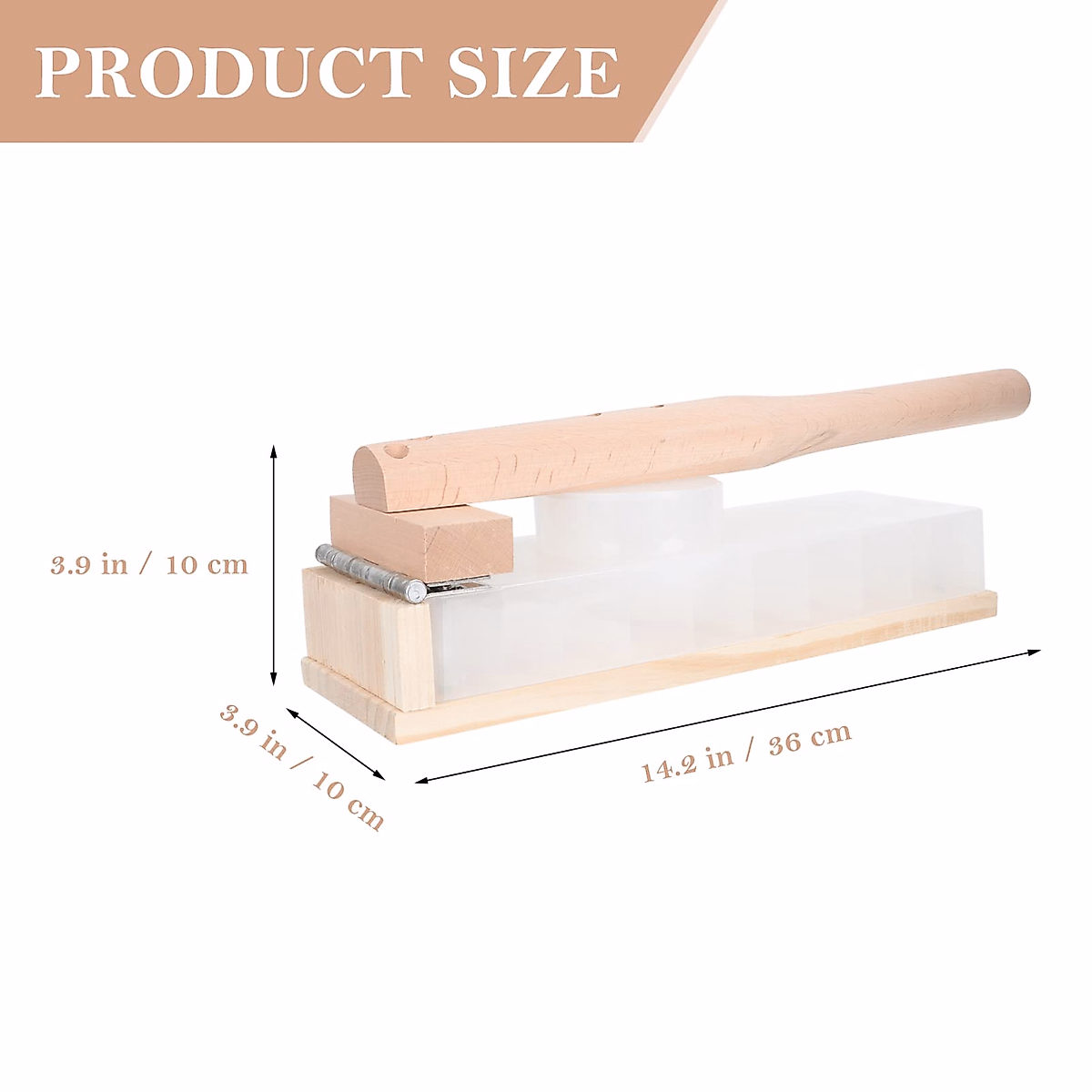 GANAZONO Tortilla Press Plastic Tortilla Maker Wood Dumpling Press Maker Chinese Baozi Press Dough Press Pierogi Maker Ravioli Hand Pie Maker Pastry Kitchen Gadgets Tool