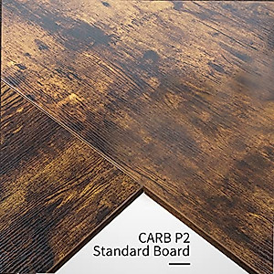 OUTFINE L Shaped Desk Corner Desk Double Computer Desk Home Office Gaming Workstation with Storage Shelves and Monitor Stand