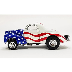 1940 Gasser Patriot American Flag Livery Limited Edition to 300 Pieces Worldwide 1/18 Diecast Model Car by Acme A1800923