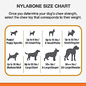 Nylabone Power Chew Monster Bone Big Dog Chew Toy Monster Chicken XX-Large/Monster (1 Count)
