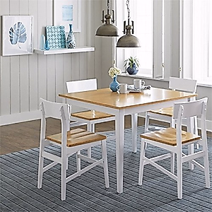 Progressive Furniture Dining Chair (2/Ctn), Light Oak/White