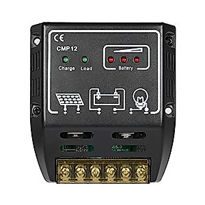 GXG-1987 CMP-12 20A 12V/24V Solar Charge Controller Solar Control Regulator Solar Panel Battery Regulator