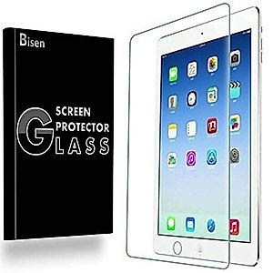 [BISEN] Fit for iPad 10.2 (7th Gen, 2019) Tempered Glass Screen Protector [Anti-Glare Matte Anti-Fingerprint], Anti-Scratch, Shatterproof, Lifetime Protection