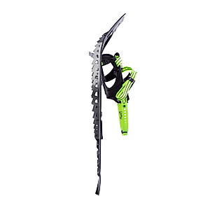Atlas Snowshoes Helium-Trail Kit, Black/Bright Green, 23