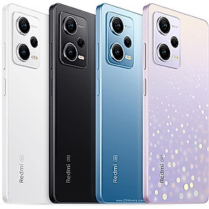 Xiaomi Redmi Note 12 Pro 5G + 4G (256GB + 8GB) Factory Unlocked 6.67" 50MP Triple Camera (Only Tmobile/Metro/Mint USA Market) + Extra (w/Fast Car Charger Bundle) (Midnight Black)