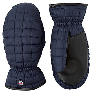 Hestra Extreme Cold Weather Winter Mittens Moon Light Primaloft Insulated Gloves, Navy, 8