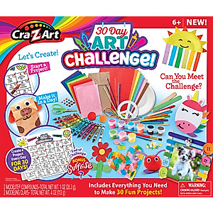 Cra-Z-Art 30 Day Art Challenge Craft Kit