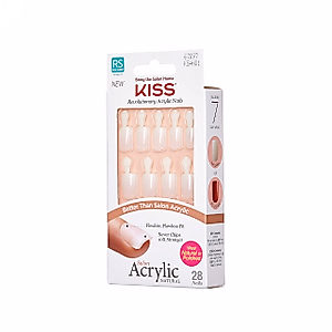Kiss Salon Acrylic Natural Brief Encounter