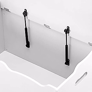 Amazon Basics Kids Toy Box, Wooden Organizer Storage Chest,White, 30" x 18" x 19"