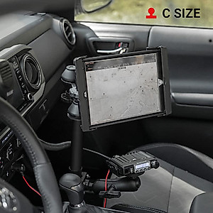 RAM MOUNTS No-Drill Mount for '05-23 Toyota 4Runner & Tacoma RAM-VB-138-SW2 Compatible with RAM Tablet and Laptop Holders