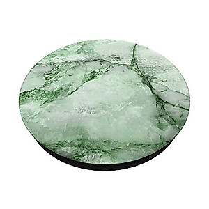 Brave New Green Marble-Look - Simple Elegant Calm Modern PopSockets PopGrip: Swappable Grip for Phones & Tablets
