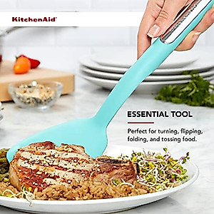 KitchenAid Short Turner, 12 inches, Aqua