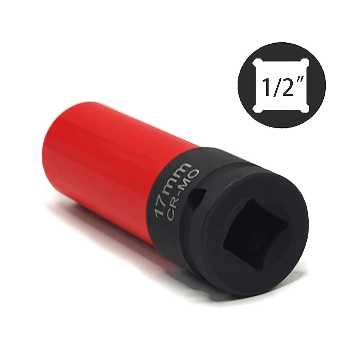 JEUCLEL 17mm Wheel Lock Nut Removal Socket Compatible with Mercedes Benz S Series W221, 1/2" Drive Anti-theft Protective Lug Nut Extractor, Flower Head Design Metal Wheel Nut Sleeve Wrench