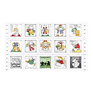Riley Blake Designs Snow Sweet Christmas Cooks 24in Panel Multi Quilt Fabric
