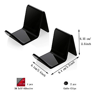 OUGIC Controller Wall Mount, 2 Pack, Top-Grade Material, Compatible with Xbox, PlayStation, Nintendo Switch, PC, Gaming Console