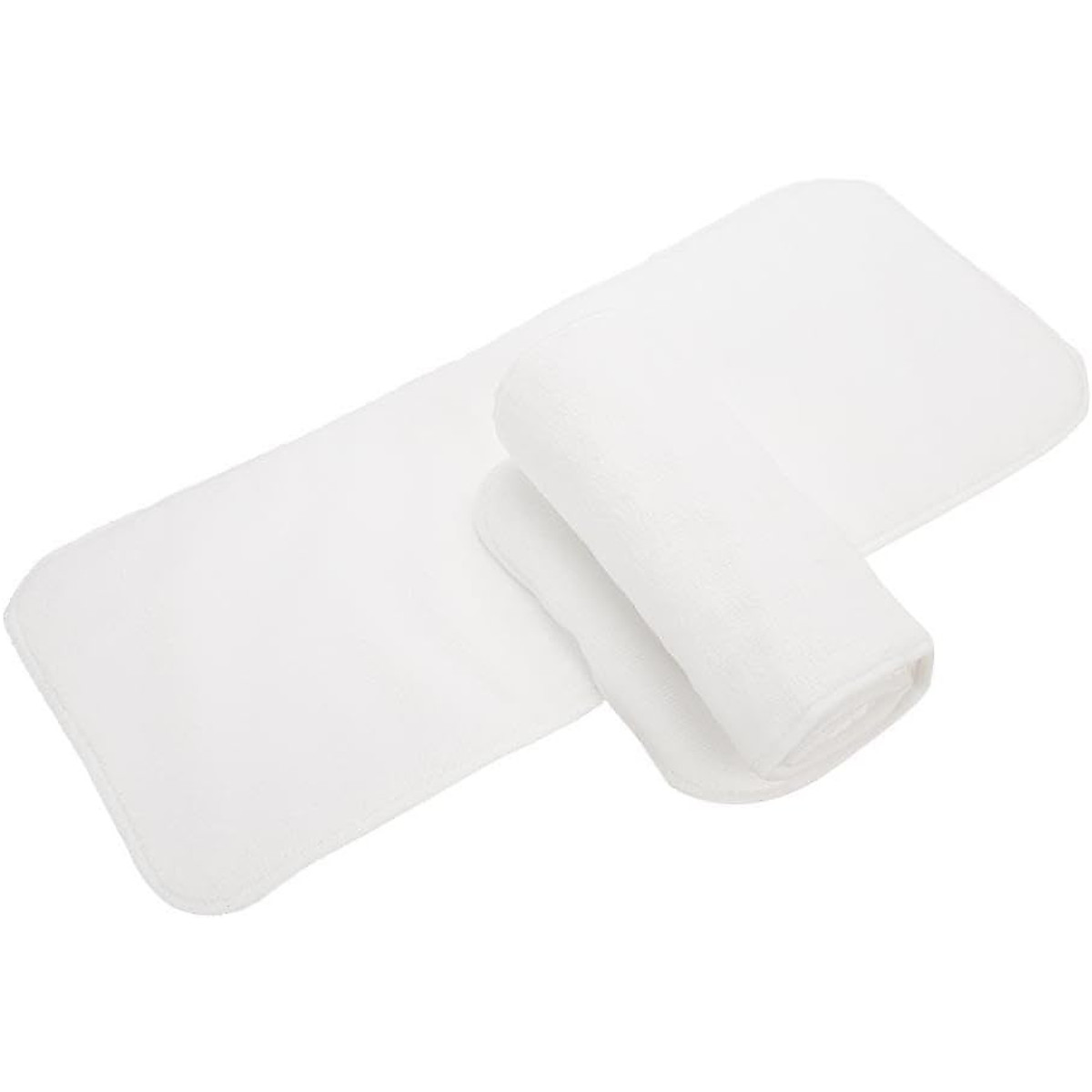 Washable Adult Pocket Diaper, Adult Pocket Nappy Cover Close-Fitting Adjustable Reusable Diaper Cloth for Incontinence Care Protective Underwear for Men Women Teen(2Pcs Diaper Insert Pad)