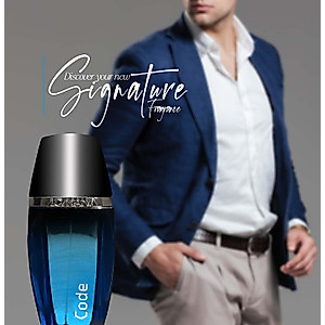 Lomani Code Eau de Toilette Spray for Men, 3.3 Ounce