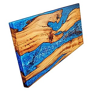Epoxy Table, Live Edge Wooden Table, Natural Wood,Dining table, Natural Epoxy Table, Resin Table, Epoxy Resin River Table