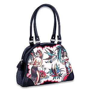 Liquorbrand Bowling Bag Purse Aloha