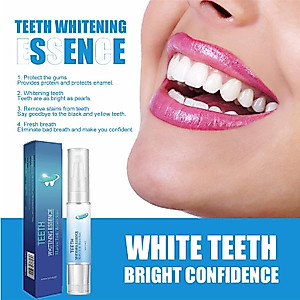 3PCs Frosty Neptune Teeth Whitening Pen,Teeth Whitening Essence,Teeth Whitening Gel,Teeth Stain Remover to Whiten Teeth,Intensive Stain Removal Teeth Reduce Yellowing