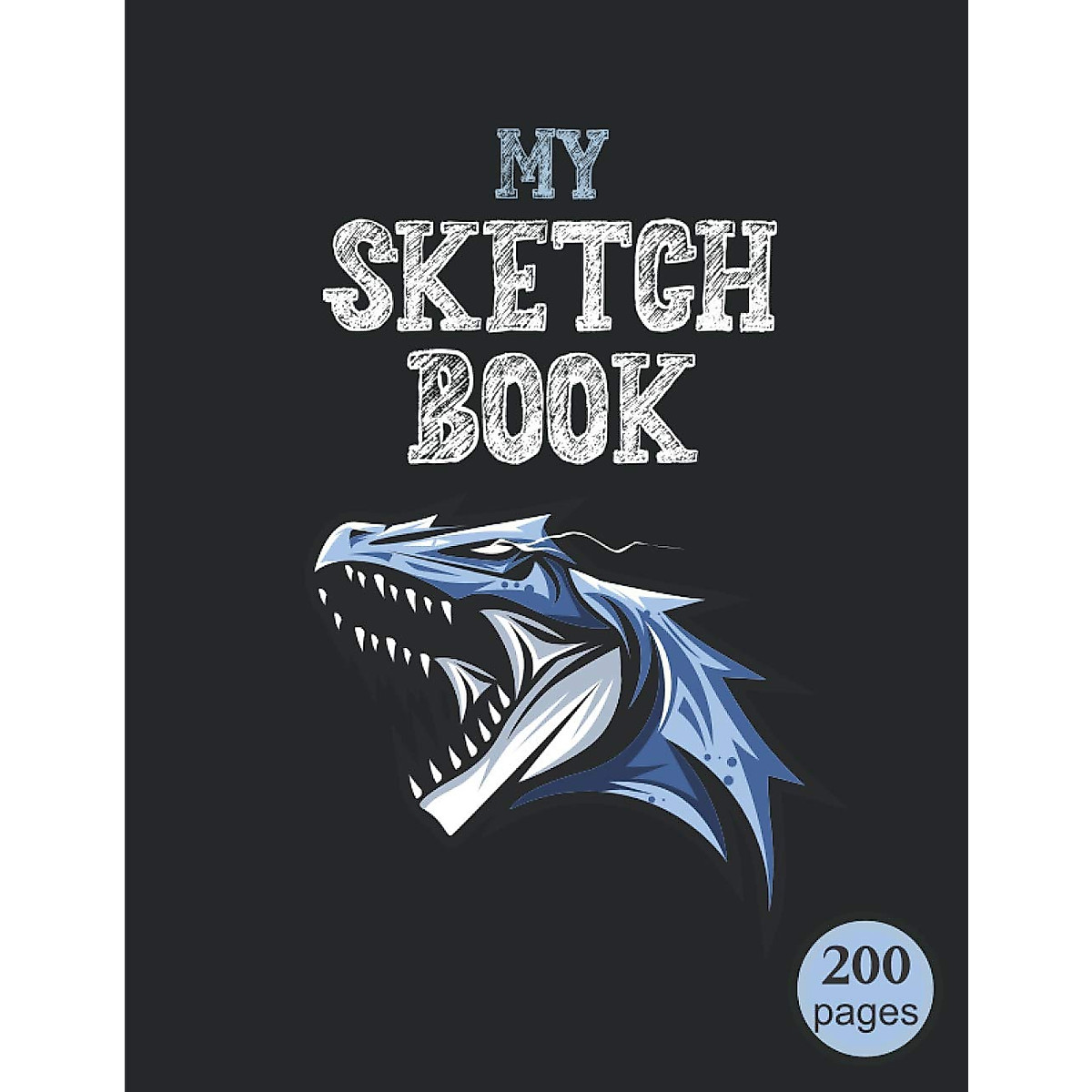 Sketchbook for Boys: Large 200 pages blank Drawing pad for children of all ages, KIDS SKETCH BOOK, 8.5 x 11 Page size for Sketching, Sketch pad for kids.
