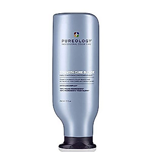 Pureology Strength Cure Blonde Purple Conditioner for Blonde & Lightened Color-Treated Hair, 9 Fl Oz