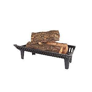 Liberty Foundry G27-4-BX Fire Grate, 27" W x 12.5" D x 7" H, Black