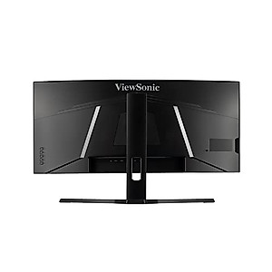 ViewSonic OMNI VX3418-2KPC 34 Inch Ultrawide Curved 1440p 1ms 144Hz Gaming Monitor with Adaptive Sync, Eye Care, HDMI and Display Port