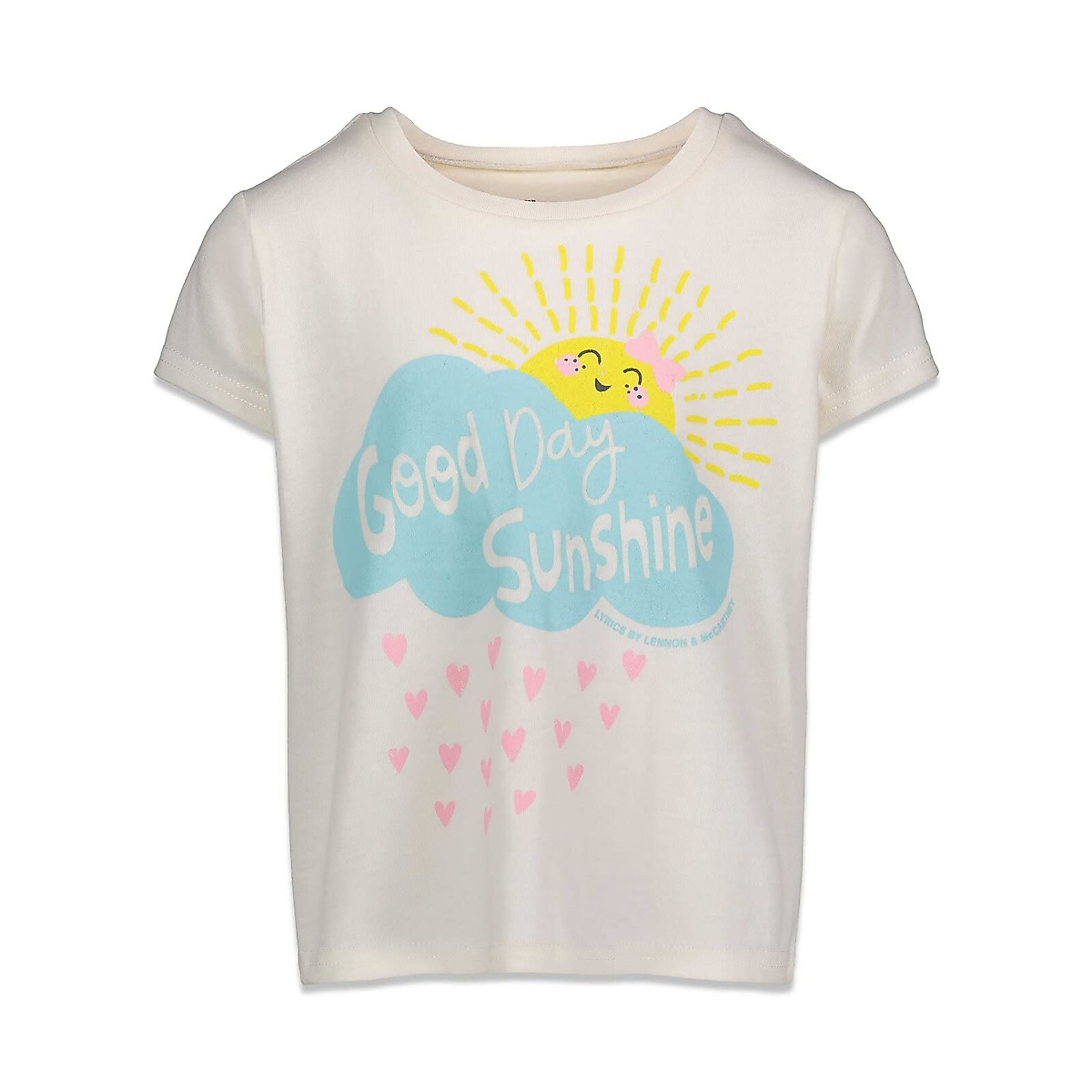 Lyrics by Lennon and McCartney Lennon & McCartney Infant Baby Girls 5 Pack T-Shirts The Beatles 18 Months