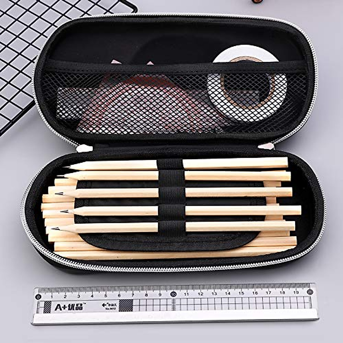 Sports Car Pencil Case, Pencil Case for boys, Pencil Case for School, Pencil Case for School boys,3D Pen Pouch Holder for School Students Boys Teens (black)