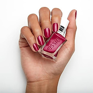 essie Gel Couture Nail Polish, Long-Lasting Deep Magenta Nail Polish, Vegan, Chevron Trend, 0.46 fl oz