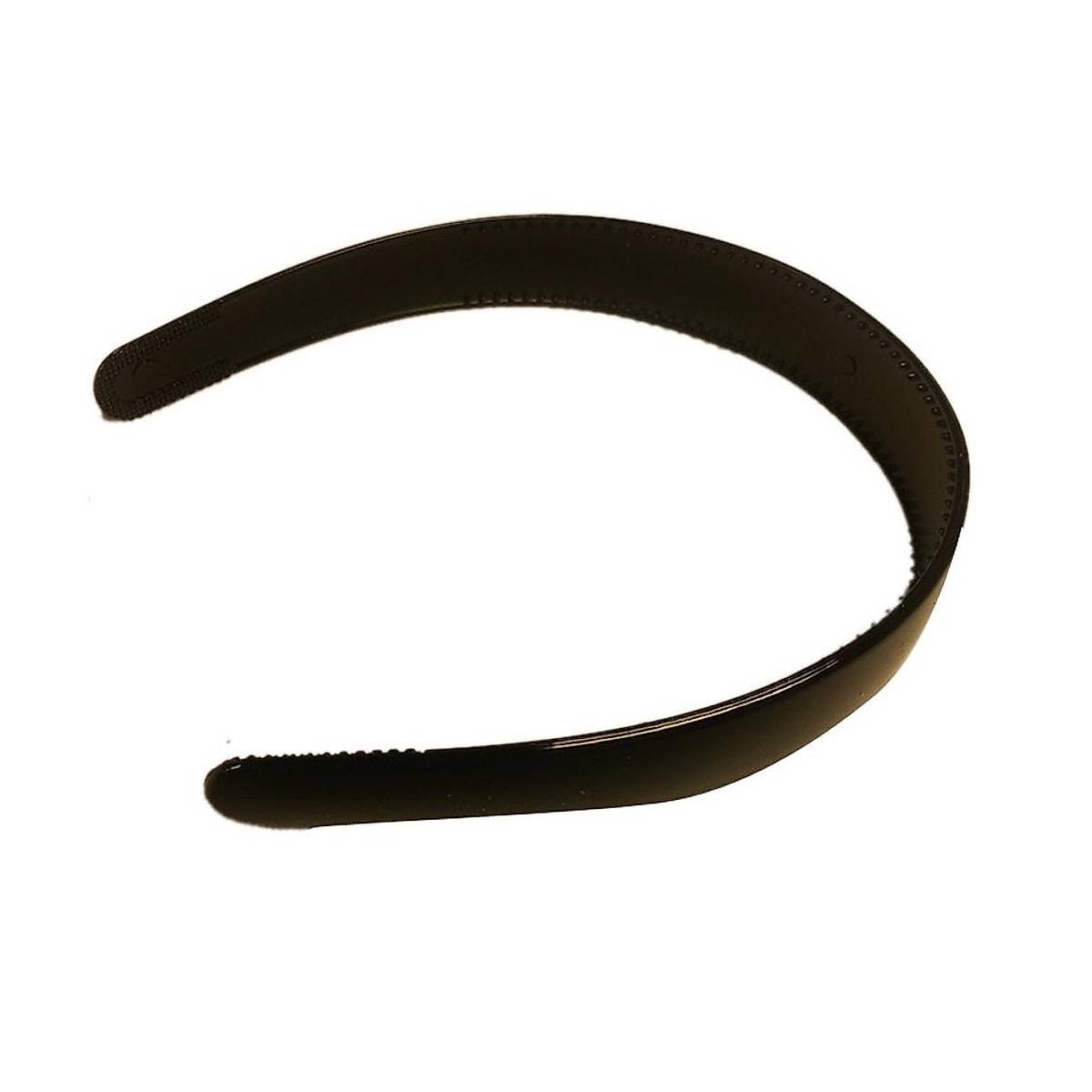 CoverYourHair Plastic Hairbands - Hard Headbands - 12 Pack Dark Colors