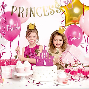 3 otters Gold Crown Hats, 18PCS Party Crown Hats Caps for Birthday Wedding Celebration