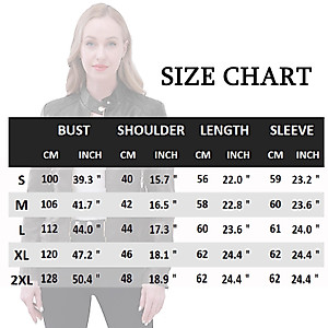 Women's Trendy Faux Leather Jacket Moto Short Jacket Fashion PU Jacket Coat (L, Black)