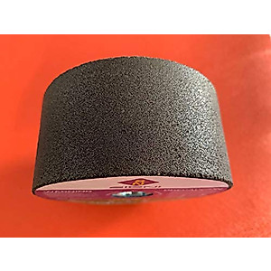 SIGNI 4 Inch Green Grinding Stone with 5/8-11 Thread (1 Pack,80 Grit，4X2X5/8-11)